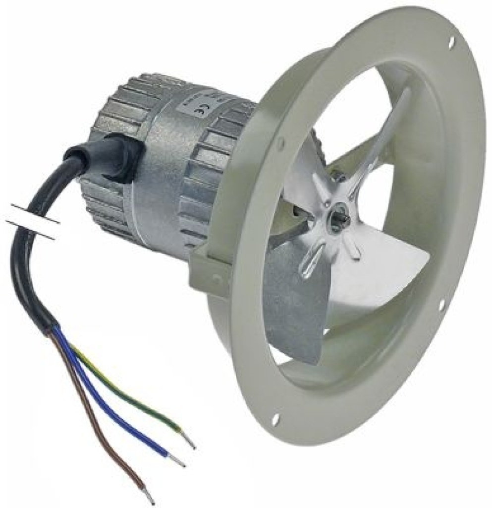 Ventilátor 15W 230V ø 145mm 2500U/min délka kabelu 3000mm profukování ...