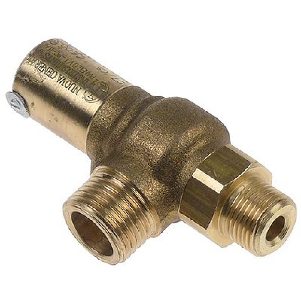 Bezpečnostní ventil přípojka 3/8″-1/2″ utěsněno schválení CE 0035 ...