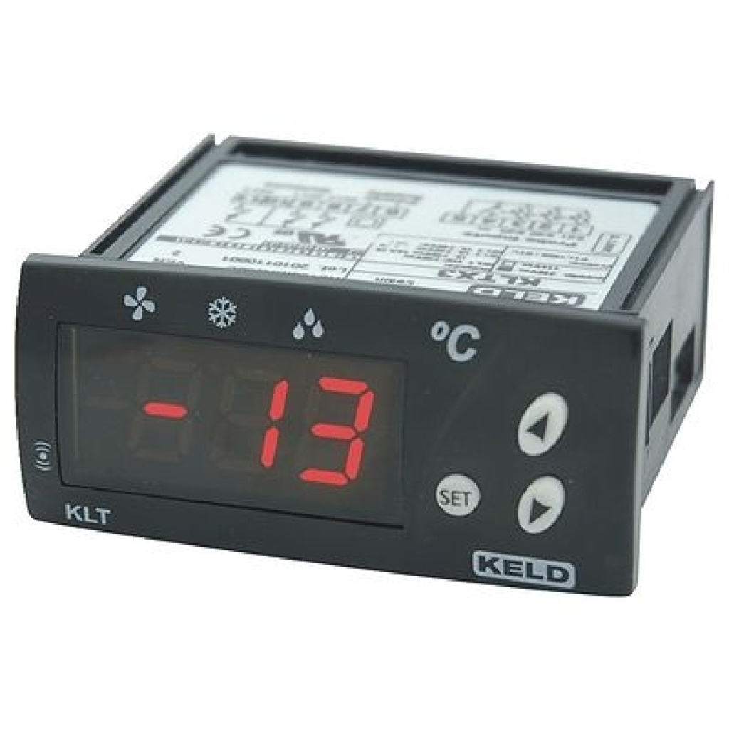 Controller 3 Relay 16A, 3 PTC/NTC Probe Inputs Red Digits, S-Link, 230 ...